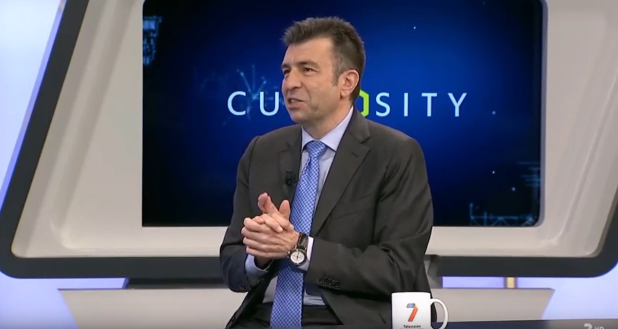 Pablo Artal interview in Curiosity 7 TV - Voptica